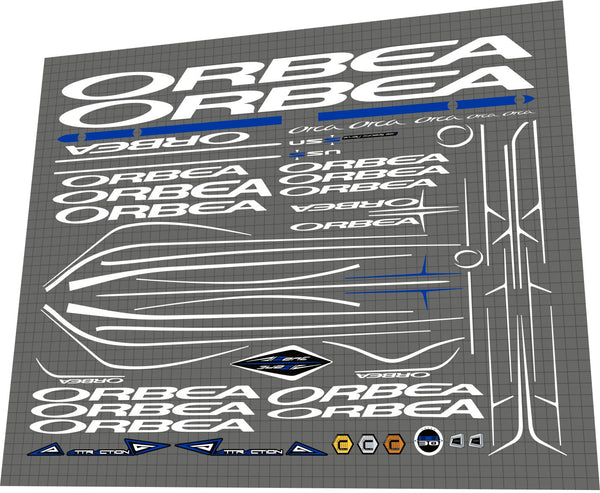 ORBEA Orca (2011) Frame Decal Set