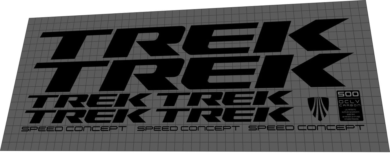 TREK Speed Concept (2018-2021) Frame Decal Set | Bike Decal Replace