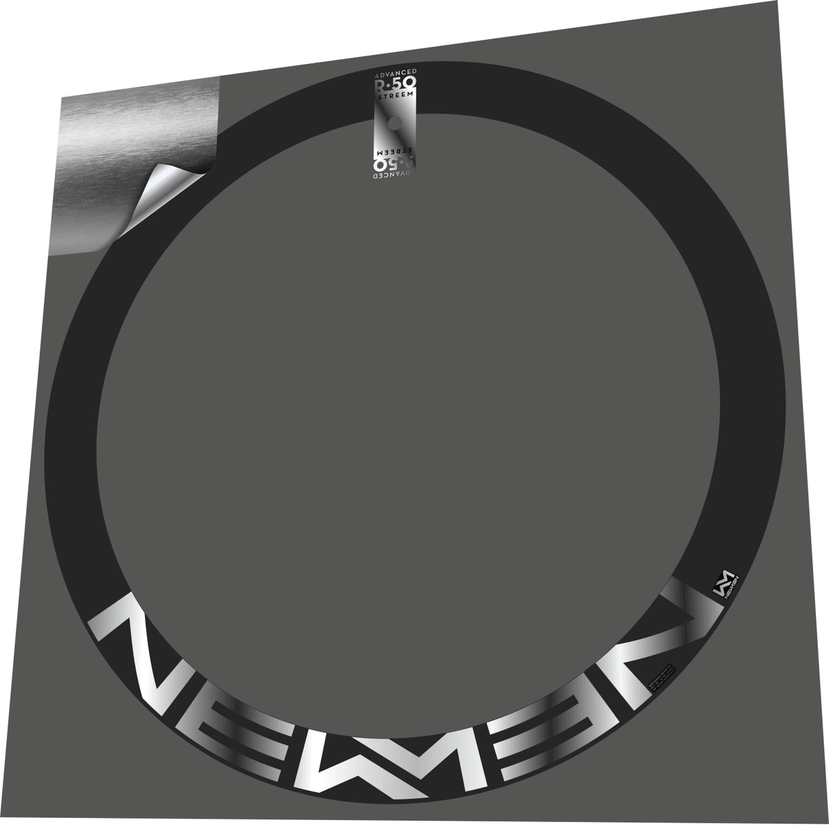 NEWMEN Advanced SL (2022) R.50 Streem Rim Decal Set – Bike Decal Replace