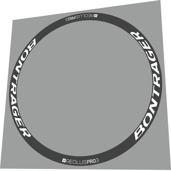 BONTRAGER Aeolus Pro 3 (2024) TLR Disc Rim Decal Set – Bike Decal Replace