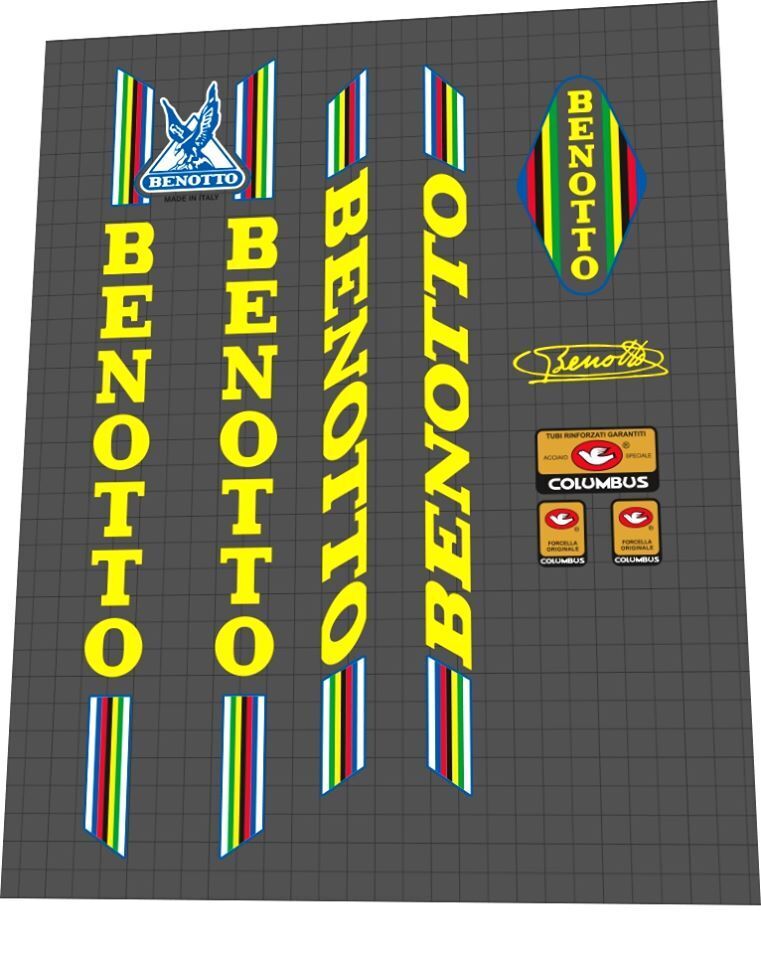 Benotto – Bike Decal Replace