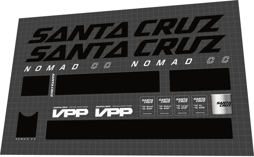 Santa Cruz – Bike Decal Replace
