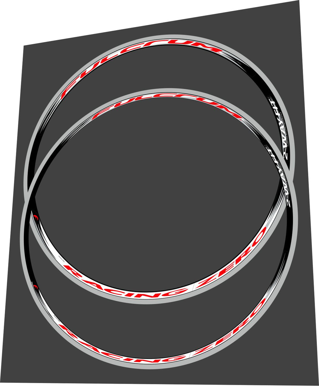 FULCRUM Racing (2011-2014) Zero Rim Decal Set | Bike Decal Replace